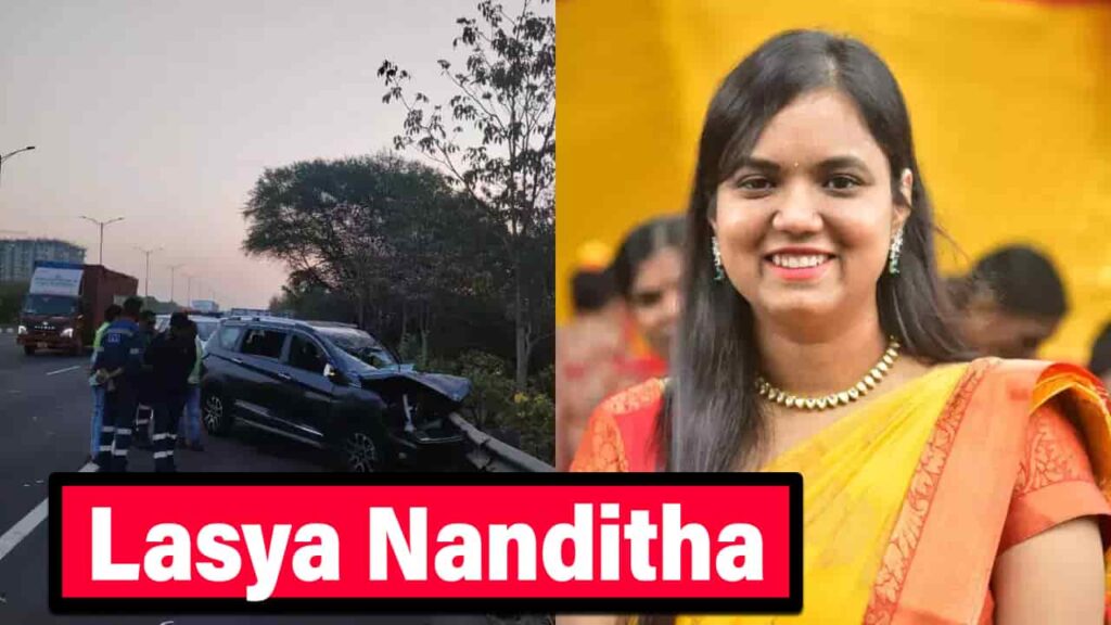 MLA Lasya Nanditha Biography: Marriage, Death, Father, Family, Photos ...